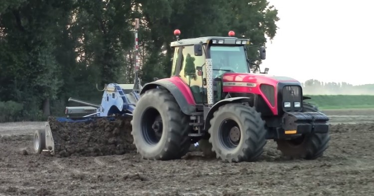 MASSEY FERGUSON 8280 XTRA (Black) OPEN PIPE