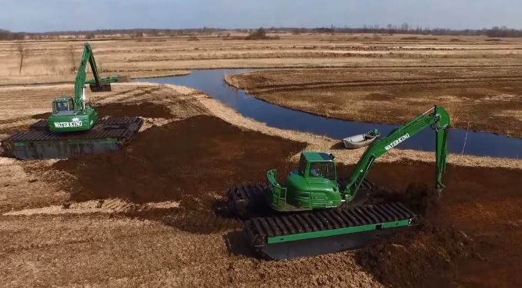 Knoop Baggerwerken BV project Nieuwkoop. -waterkingpower-