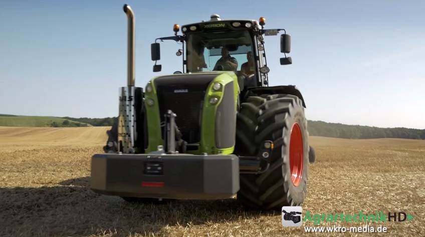 Claas Xerion 5000 in Actie | Fendt tractor | Horsch | | AgrartechnikHD