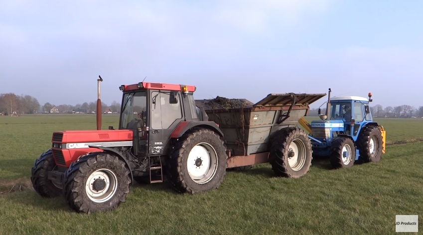 Ford 7710/Case International/Maaikorven /van Engelen/Nunspeet/2016 ...