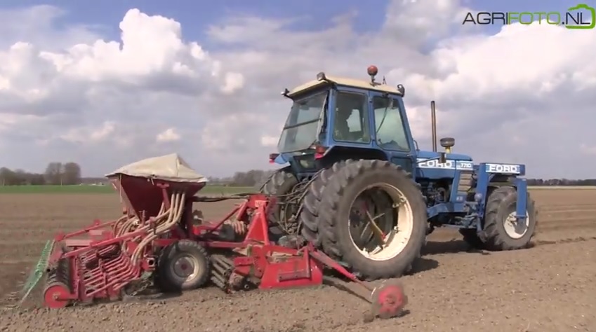 Unieke Ford 7710 trike tractor | Classic in actie! | puur Sound!!! Agrifoto