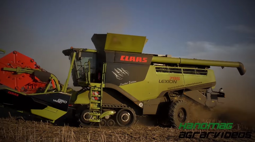 2x DE NIEUWE BLACK CLAAS LEXION 795 TT