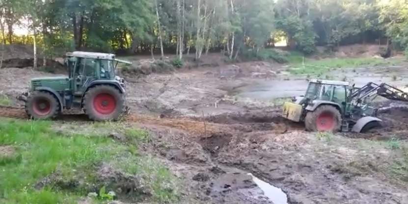 fendt 511 vastgereden 2016