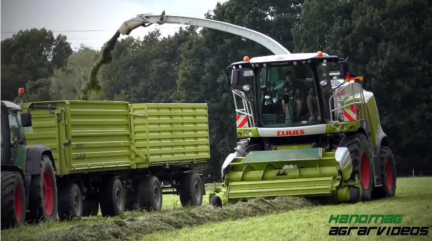 NIEUW!! CLAAS JAGUAR PROTOTYPE !!! | 2x CLAAS AXION | FENDT | ANNABURGER