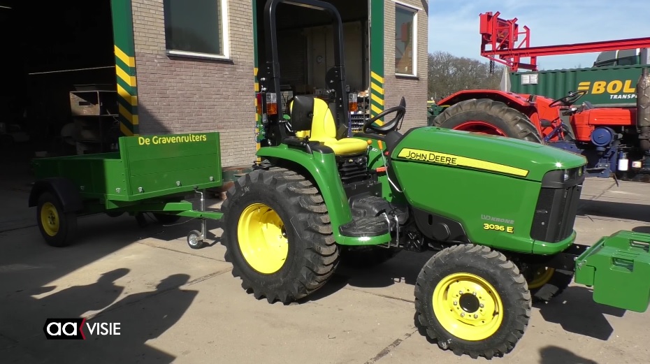 Transportbedrijf Bolk schenkt John Deere tractor aan De Gravenruiters ...