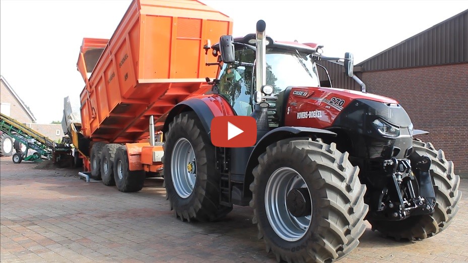 Aardappels rooien en inschuren 2017 bij loonbedrijf Rovers in Boekel ...