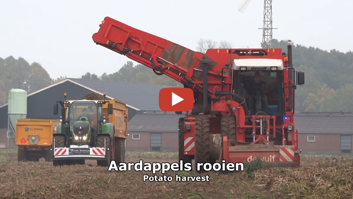 Loonbedrijf: Gebr. Blankespoor Harskamp. Dewulf RS3060 + Fendt 724 ...