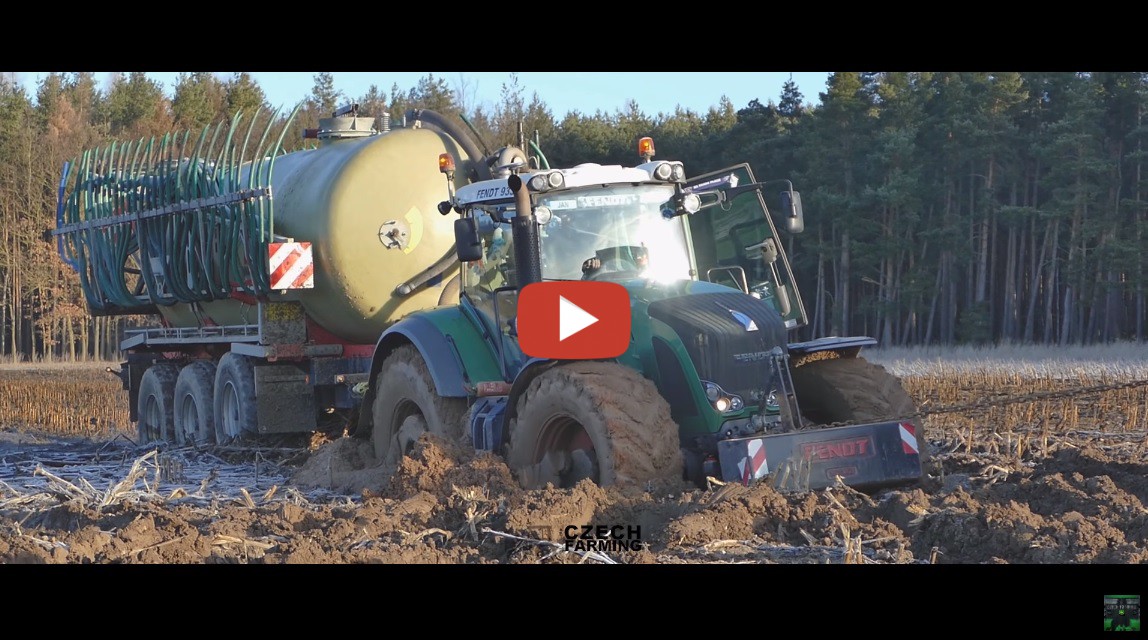 Vastgereden bij het digestaat uitrijden 2019 - Fendt 933 Vario ...