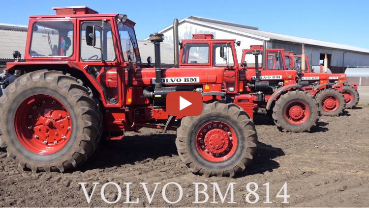 Ploegen 2020 met Volvo BM 814 Turbo trekkers..