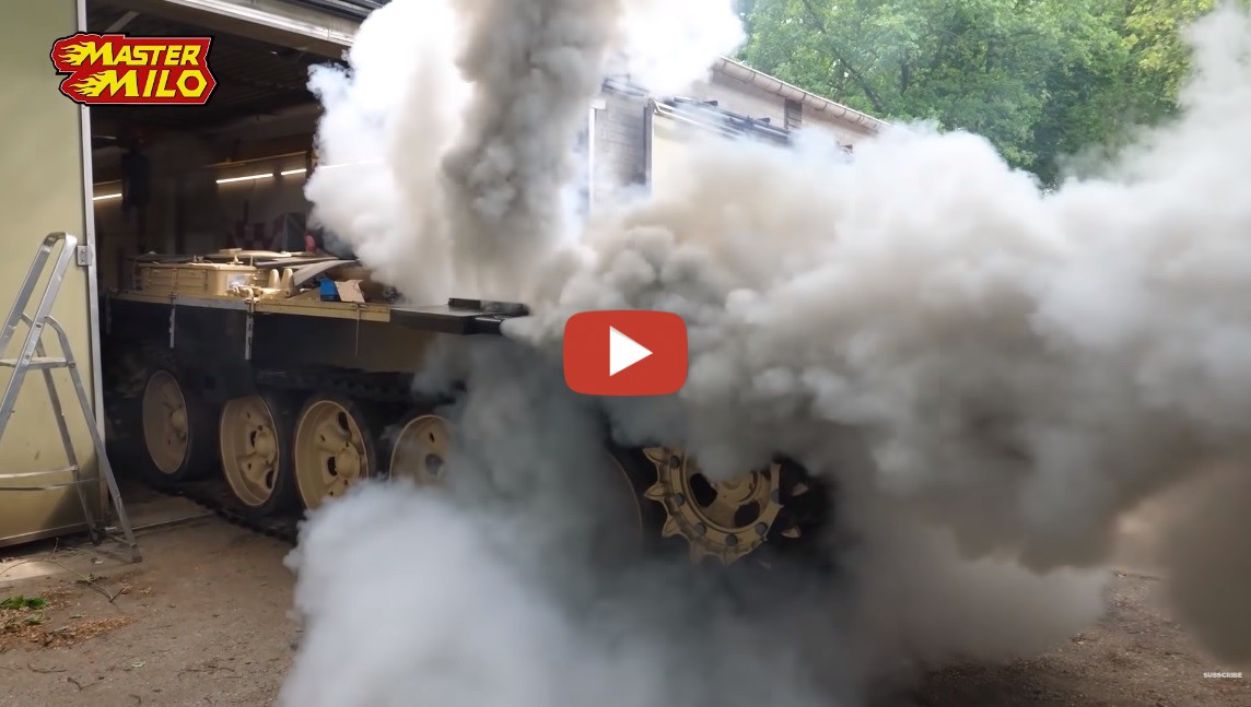 MasterMilo -- We gaan de motor van de tank opnieuw afstellen zodat hij ...