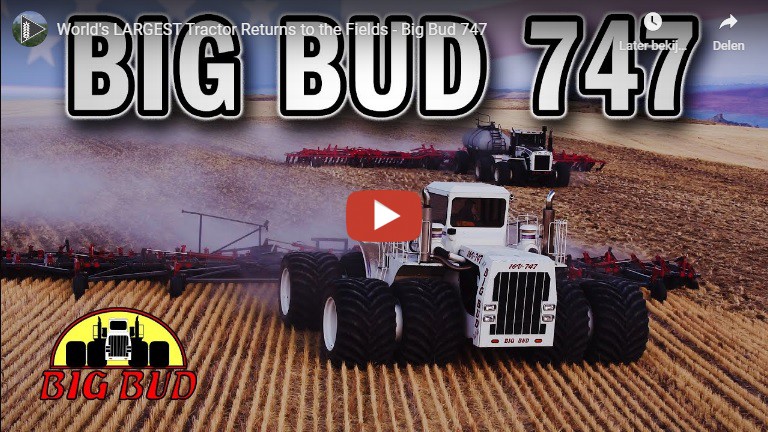 Big Bud 747 World's LARGEST Tractor gaat na 10 jaar weer aan het werk