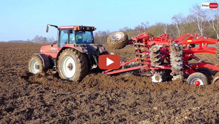 2021 Het is modderen met een Steyr 9220 vastgereden!! VENAWASS
