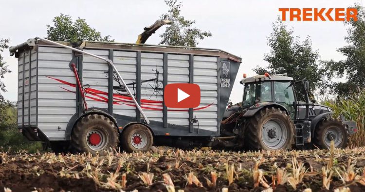 Zelfbouw silagewagen met wielaandrijving van loonwerker W. Ploeg - PSW ...