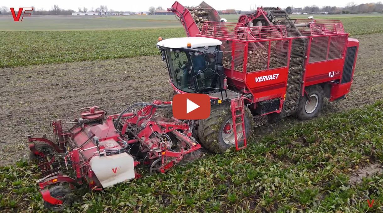 *De Vervaet Q-serie 510 pk en 21 tons bunker.....van Loonbedrijf Wisse ...