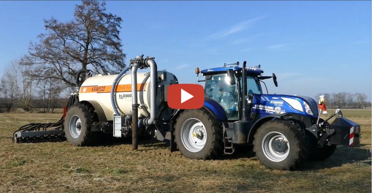 8Loonbedrijf Rozeboom uit t'Harde. Mest injecteren 2022 met een New ...