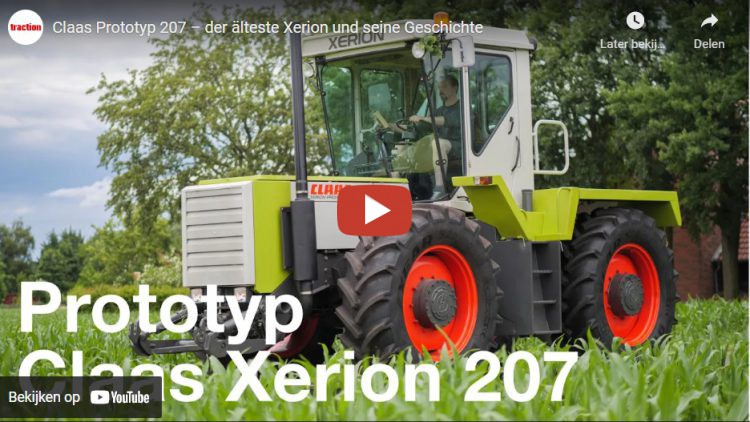 traction — Claas Prototype 207 — de oudste Xerion en zijn geschiedenis ...