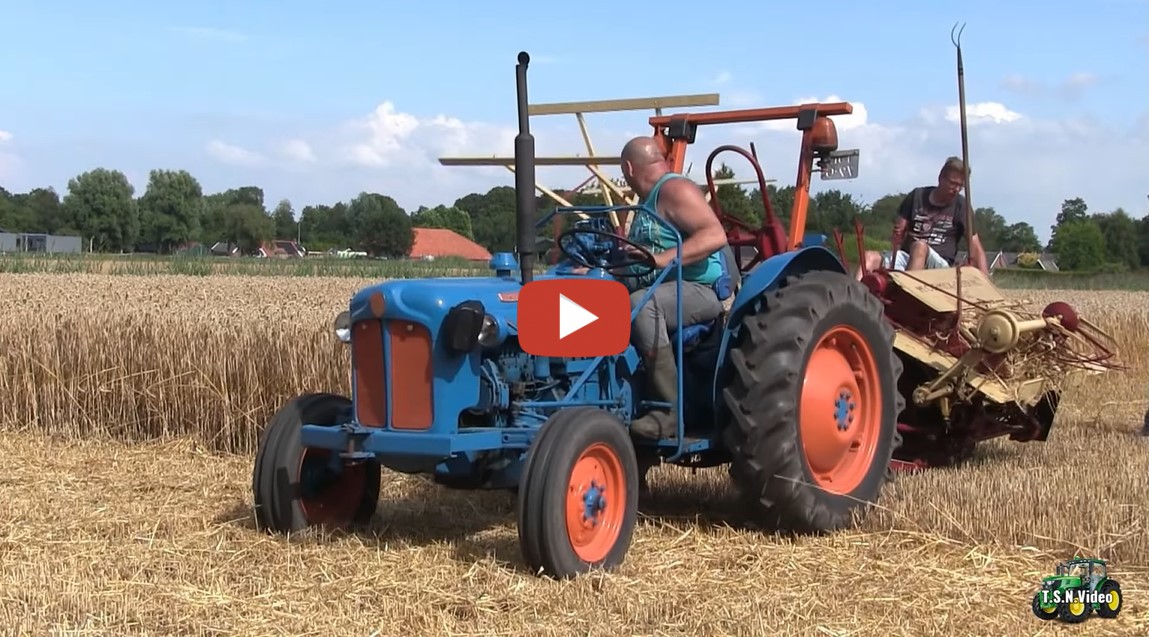 Oogstfeest Schildwolde. Vandaag werd een perceel tarwe gezicht en ...