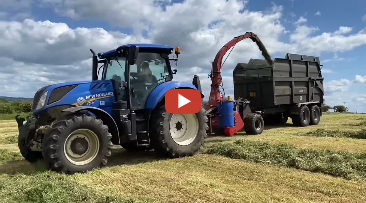 Overzicht van getrokken hakselaar die deze zomer aan het werk waren in ...
