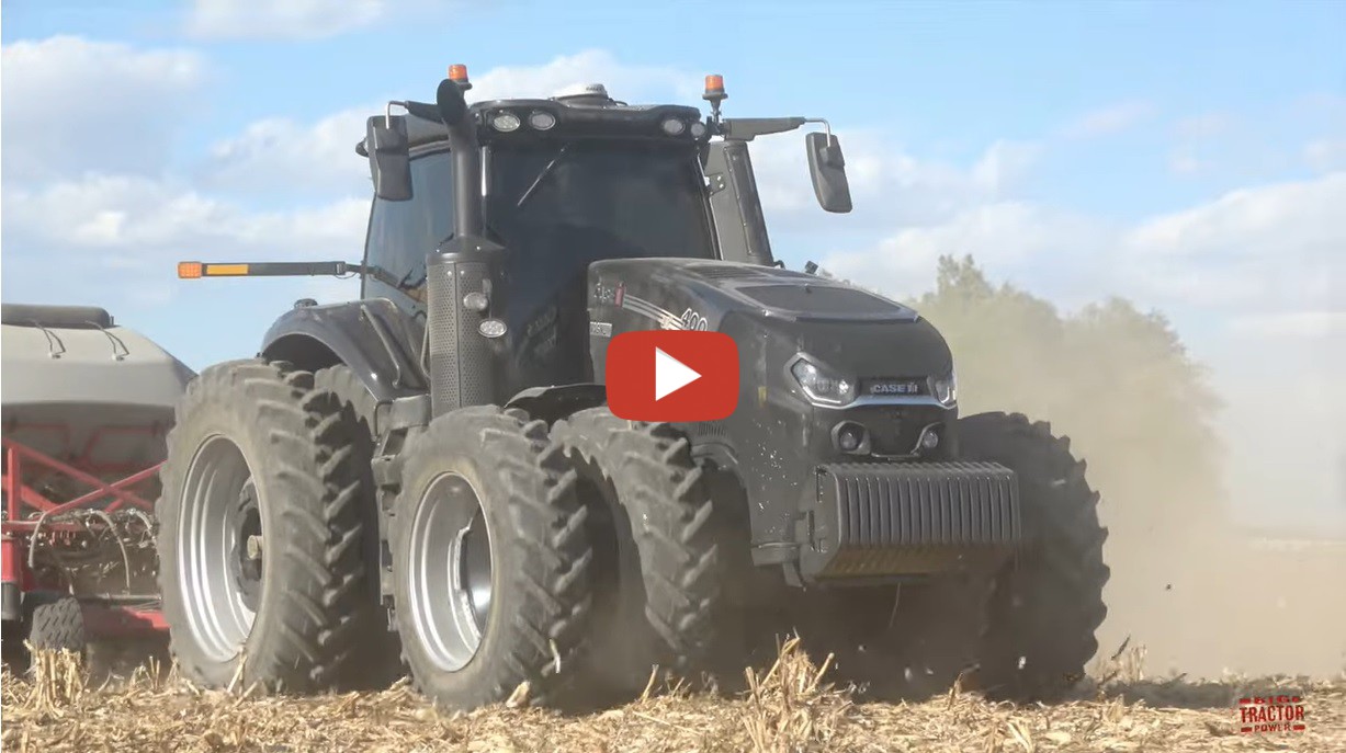 Bigtractorpower 2022 is in het veld met een zeldzame BLACK NIGHT MAGNUM 400 Demonstrator Tractor ...