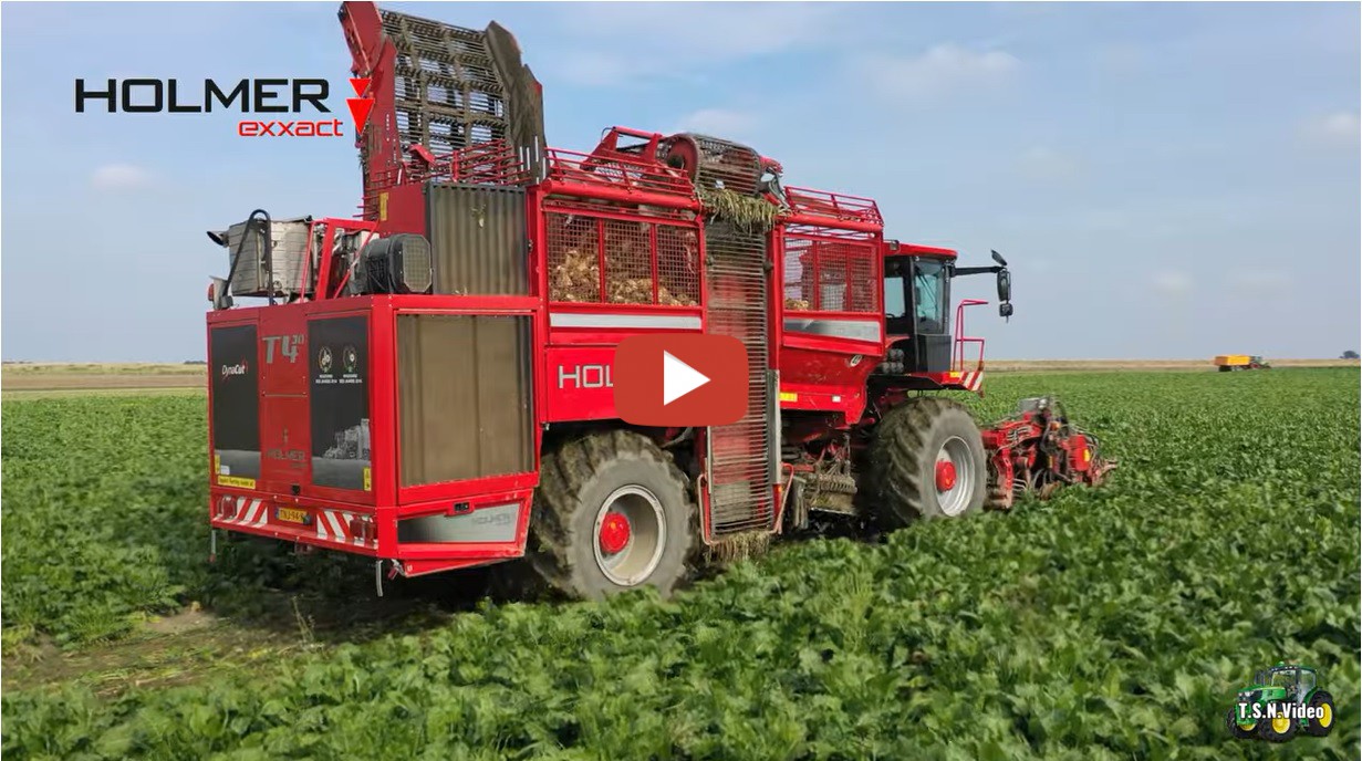 *2022. Bieten rooien met de HOLMER EXXACT T430 Bij Landbouw ...