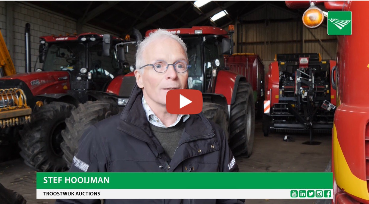 Loonbedrijf WP De Jong uit Vinkeveen stopt ermee........ De machines en trekkers worden geveild ...