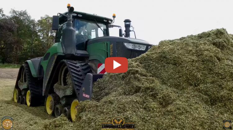 De grootste John Deere trekker tot nu toe: 9R met 691 pk en 34,4 ton op ...