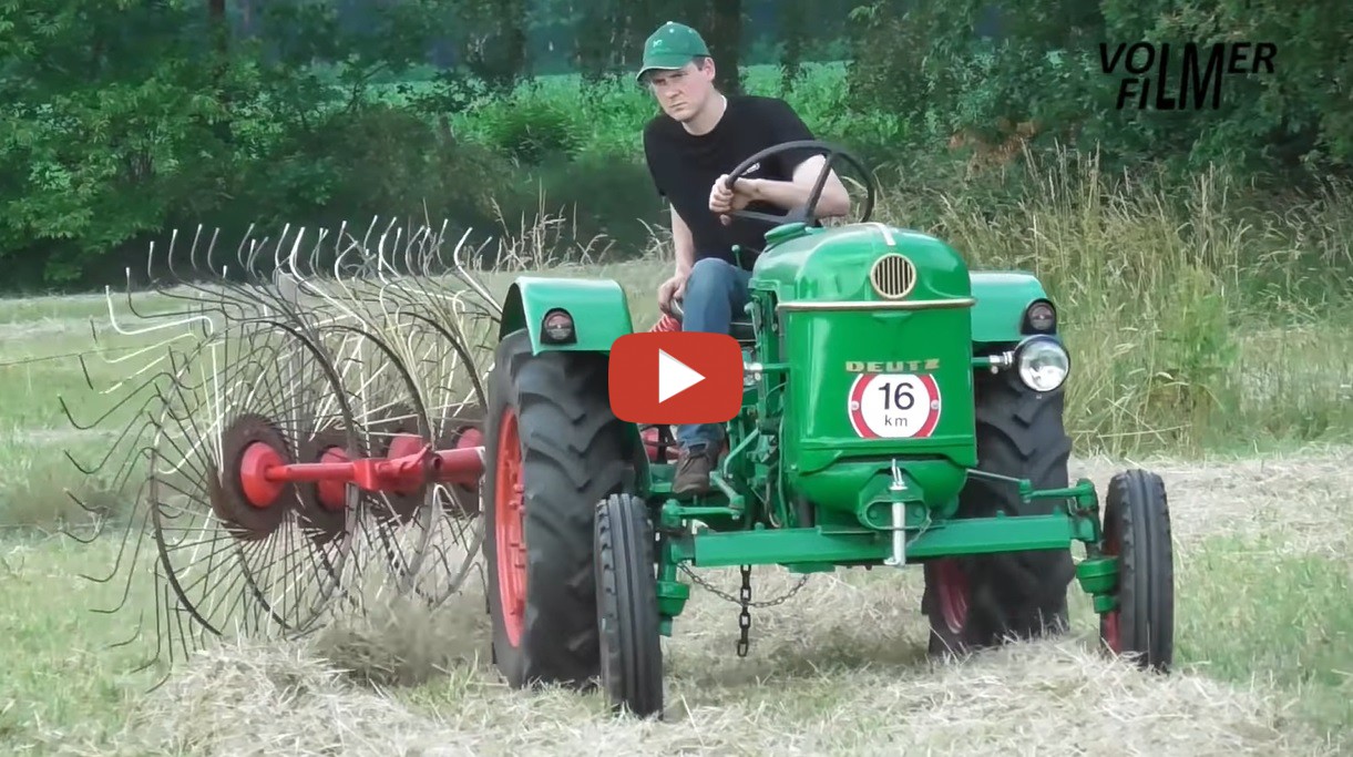 FF terug in de tijd ..Hooien met Deutz trekker en een Same.... VolmerFilm