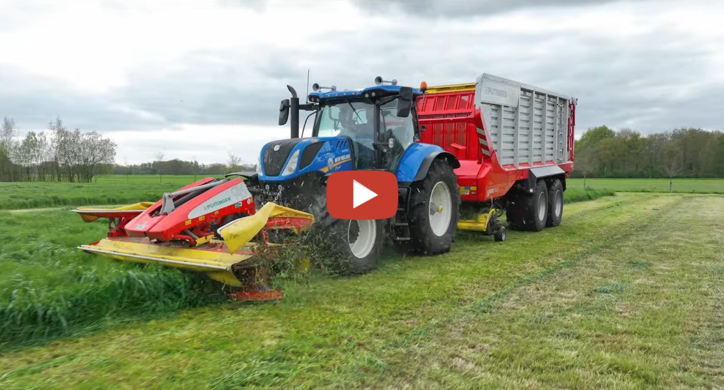 Stalvoeren met de nieuwe Pöttinger JUMBO opraapwagen - De nieuwe Pöttinger JUMBO serie ...