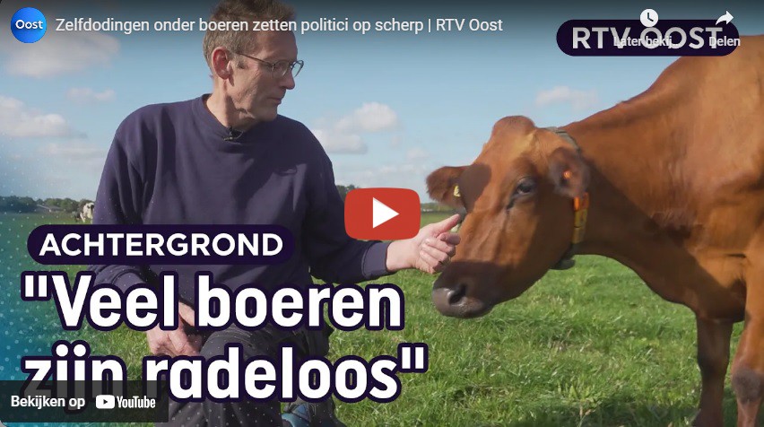 RTV Oost -- Zelfdodingen onder boeren is helaas een actueel onderwerp ...