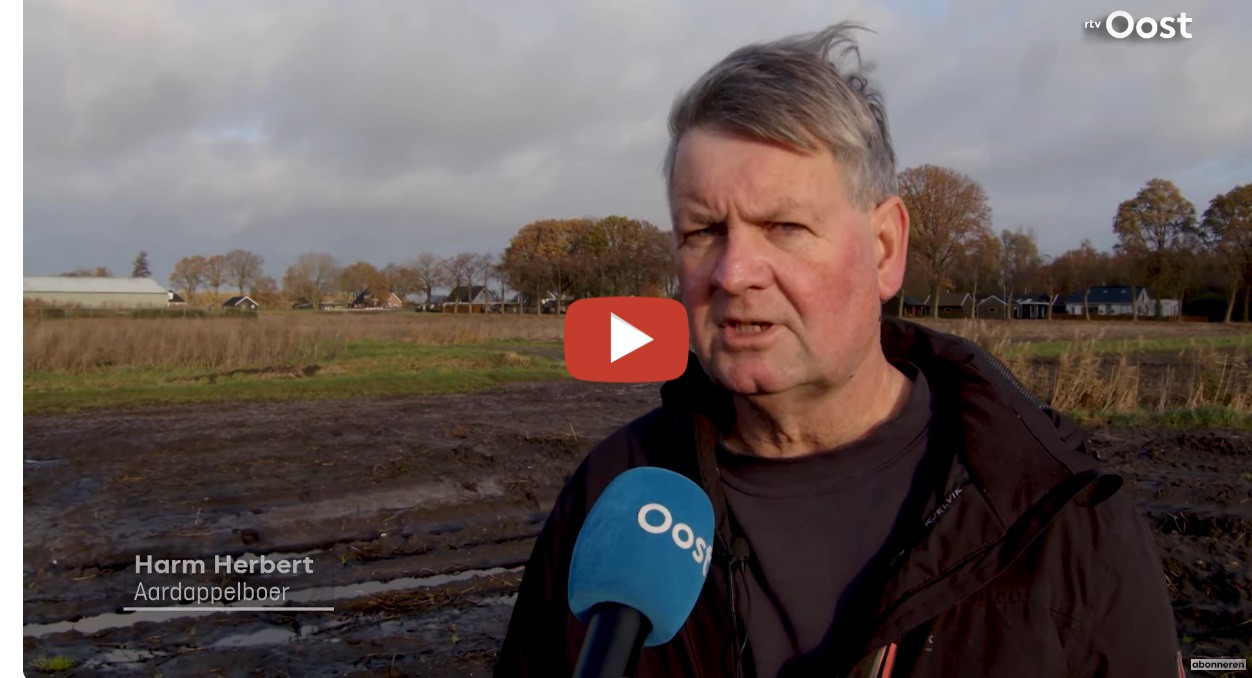 RTV Oost -- Grote problemen voor boer Harm Hembert: hij krijgt zijn ...