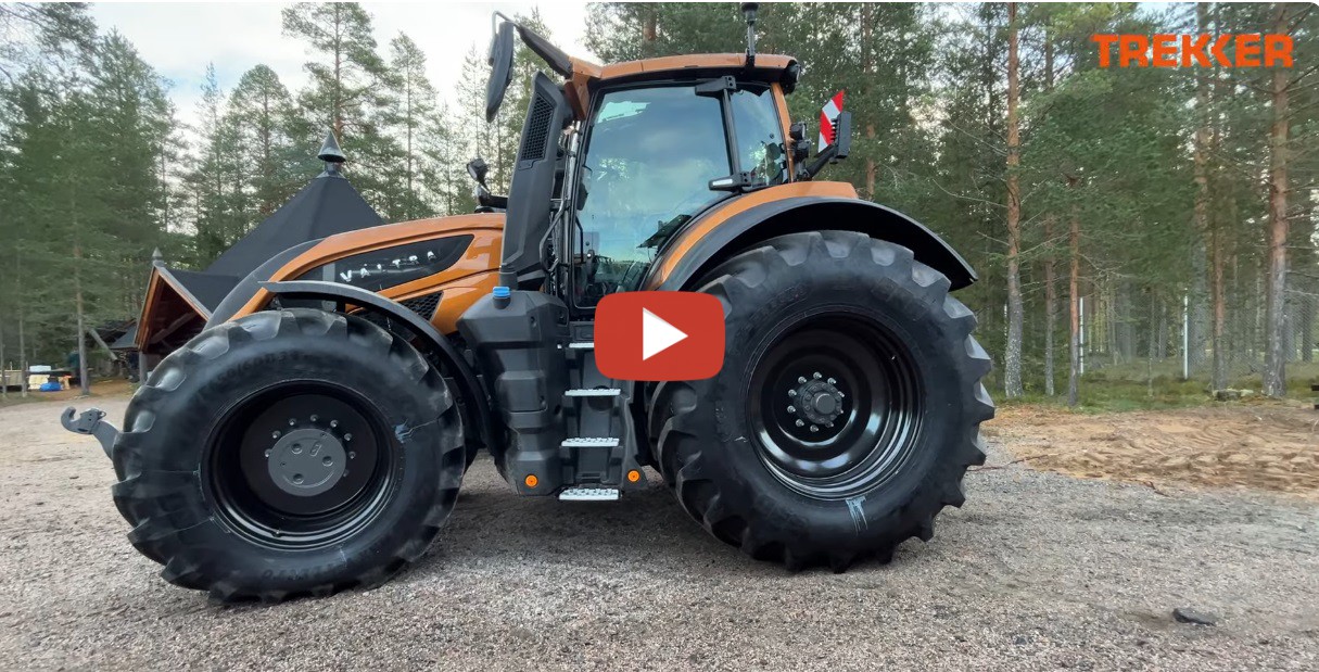 TREKKER -- Proefrit met de nieuwe Valtra S 416 Unlimited -- De Finse ...