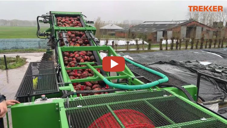 TREKKER -- De Elephant Beet Washer van de Ierse machinefabrikant Cross ...