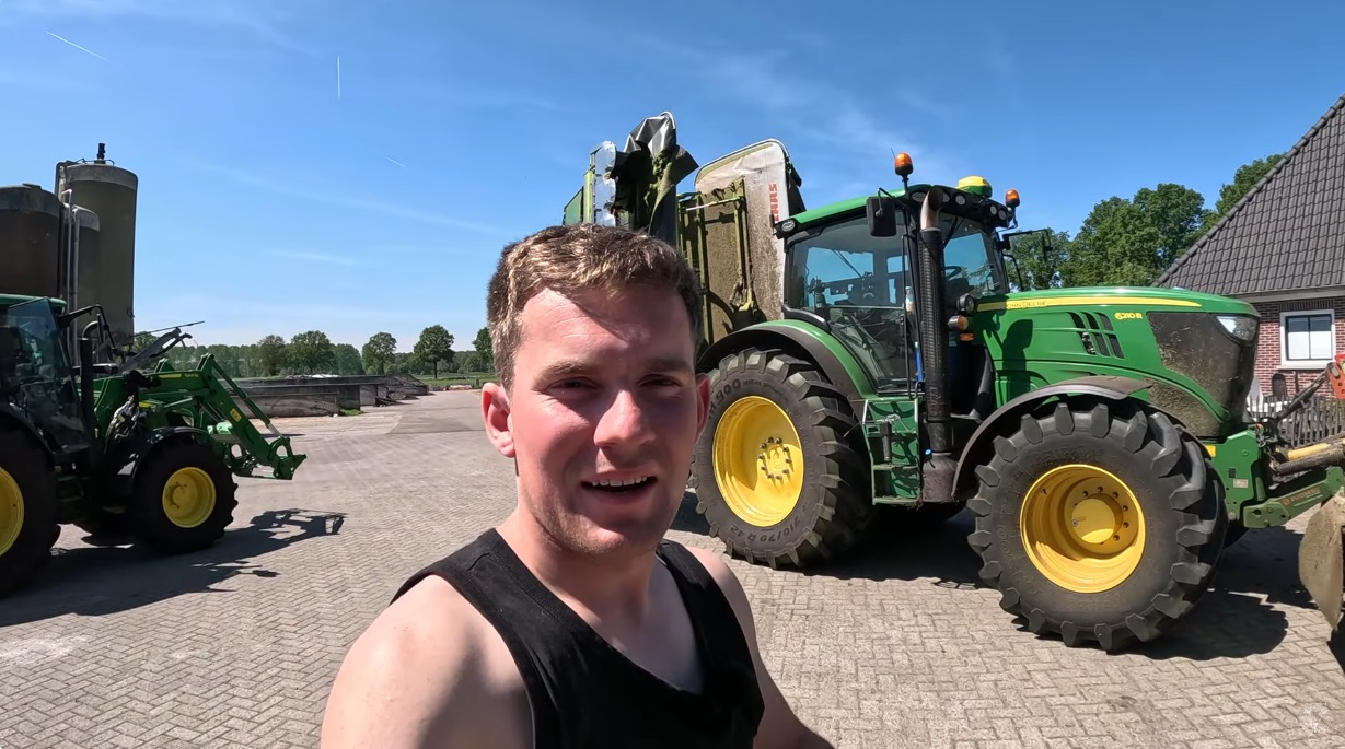 Dutch Farmer John - Pas op! Er staat een hoogspanningsmast in je land ...