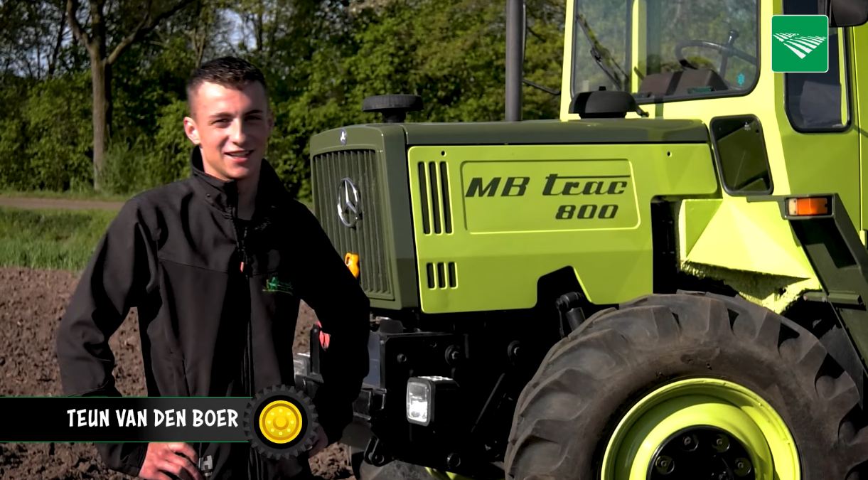 Deze week in POAH!: De MB Trac 800 van loonbedrijf Ad van den Boer in ...