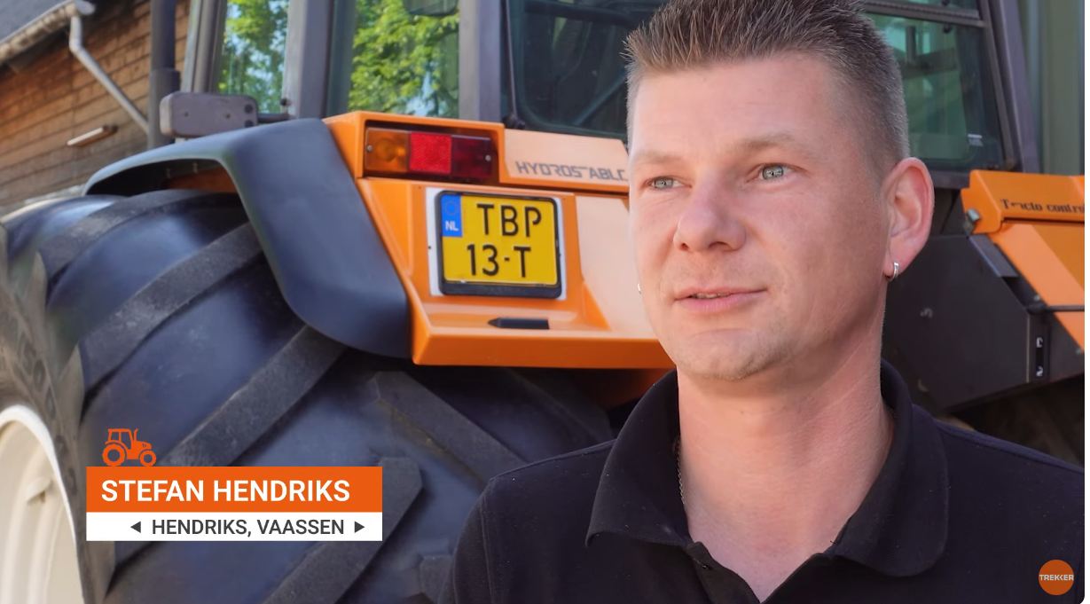 Mooi werk, loonwerk - Stefan begon anderhalf jaar geleden een loonbedrijf -- Renault-liefhebber ...