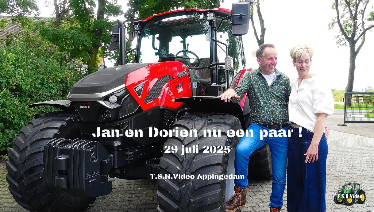 Vandaag traden Boer Jan en Dorien van Boer zoekt Vrouw om 9.30 uur in het huwelijk. Ze kwamen in ...
