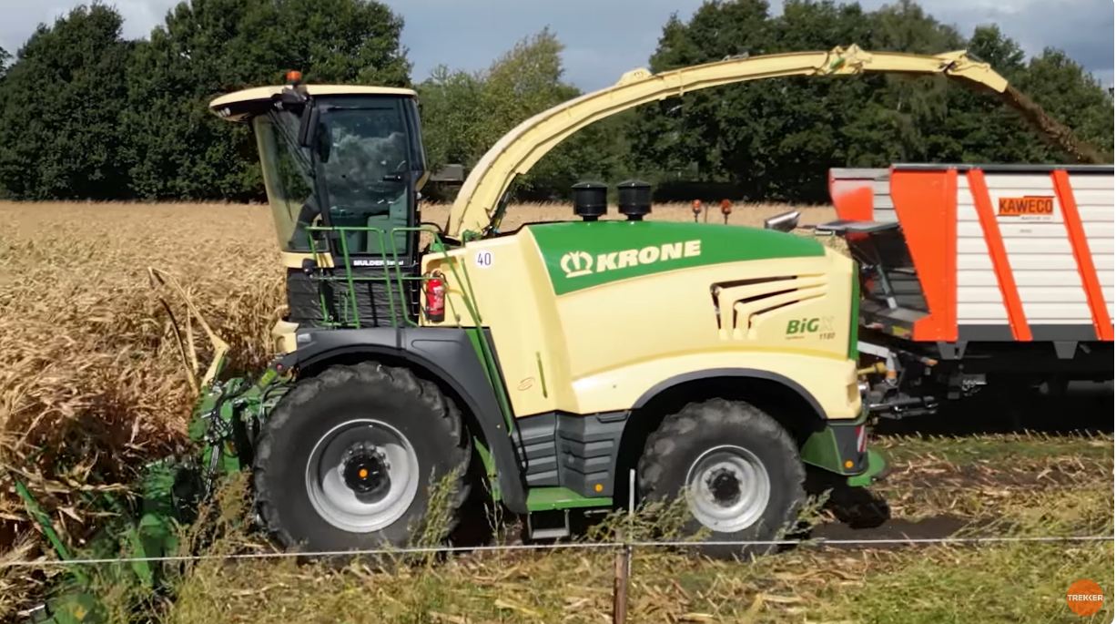 Akkergiganten: Krone Big X 1180 - De Krone Big X 1180, met de 12 ...